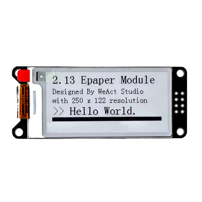 Дисплей E-Ink (диагональ 2.13, 250x122, 3.3V, SPI)