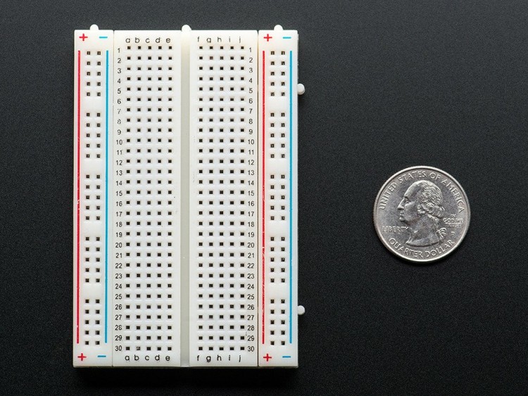 Breadboard Medium (беспаечная макетная плата) купить в Бишкеке